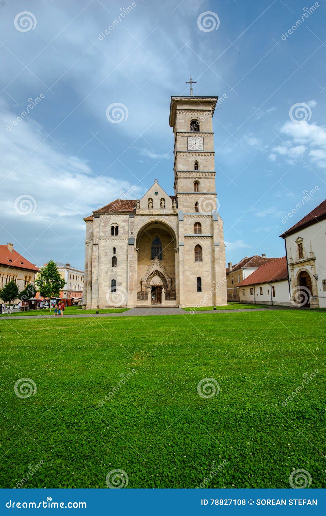 Alba Iulia church stock photo. Image of famous, alba - 78827108
