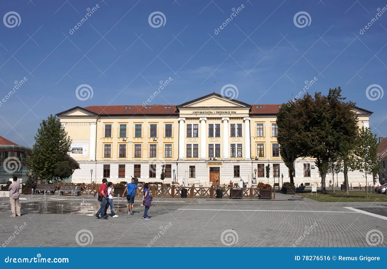 Alba Iulia Coronation Cathedral, 360 Degrees Panorama Editorial Photo ...