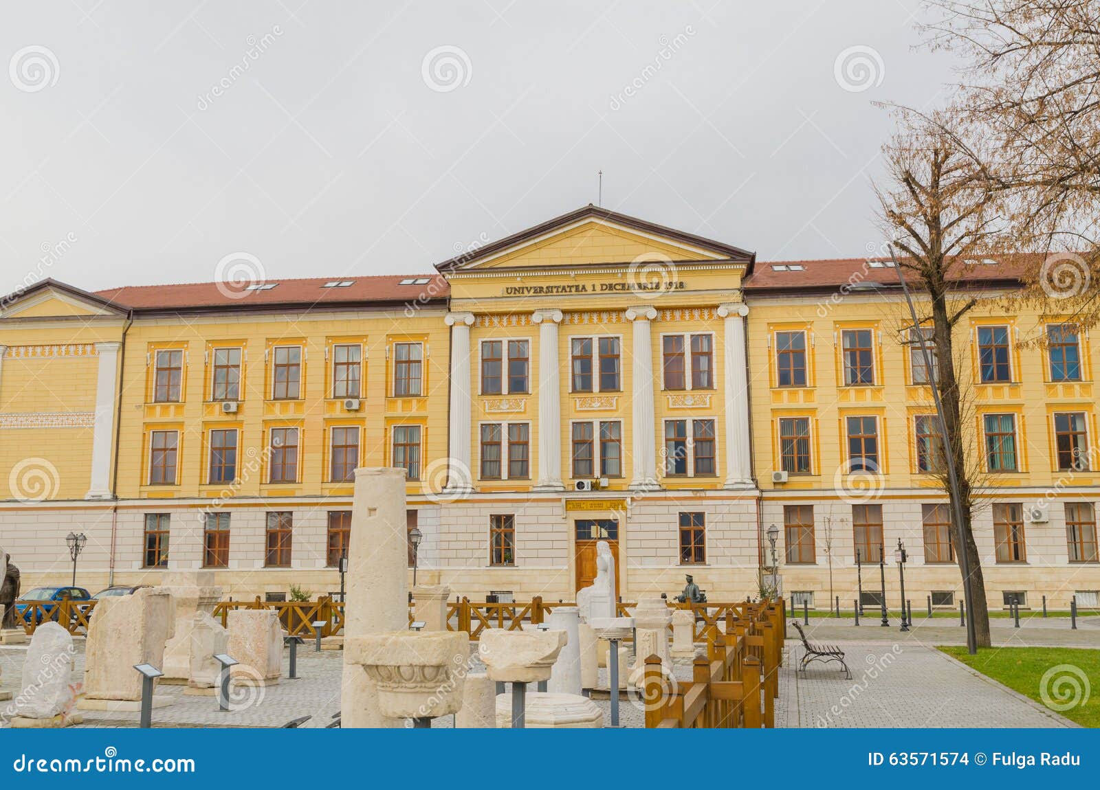 Alba Iulia Coronation Cathedral, 360 Degrees Panorama Editorial Photo ...