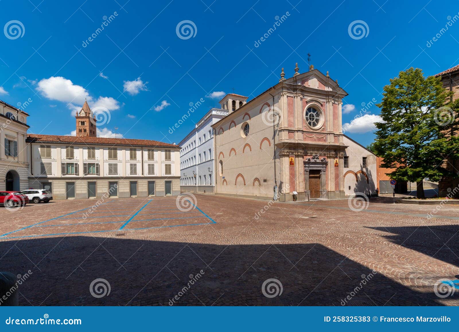 Alba, Langhe, Piedmont, Italy: the Church of Santa Caterina Stock Image ... Alba, Langhe, Piedmont, Italy: the Church of Santa Caterina Stock Image ...
