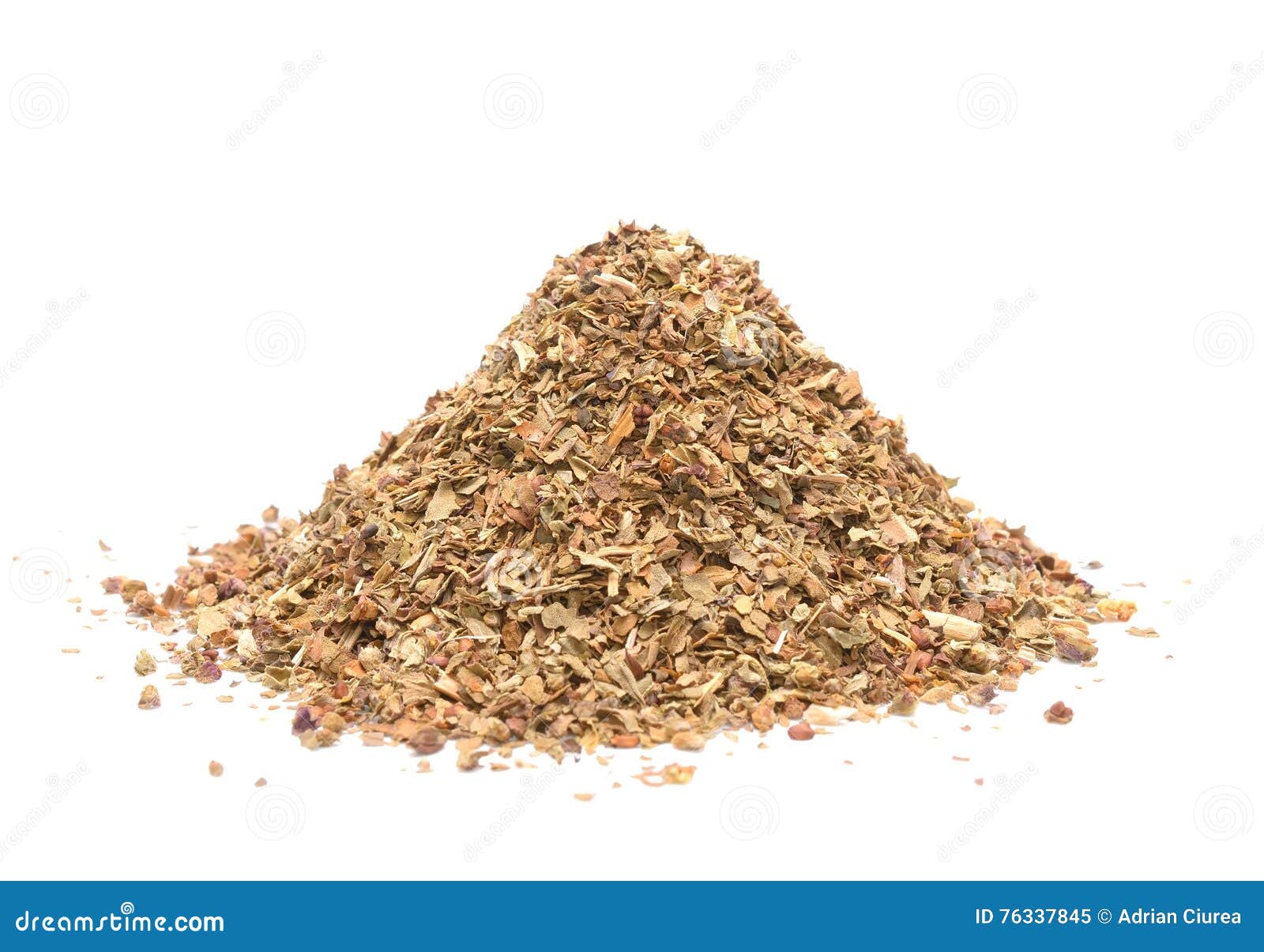 Albahaca Seca En El Fondo Blanco Imagen de archivo - Imagen de planta ...