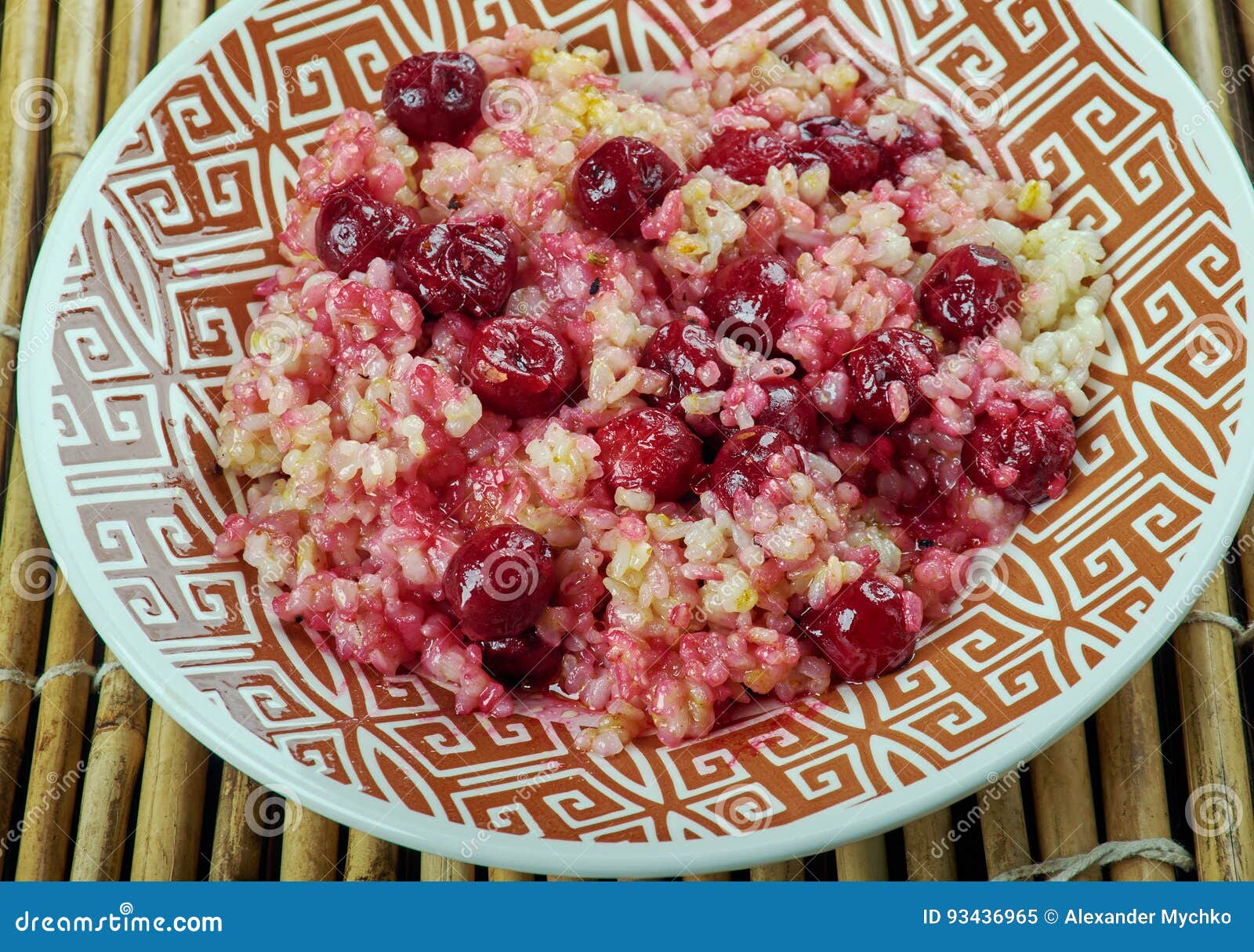 Albalu polow stock image. Image of fruit, dish, rice - 93436965
