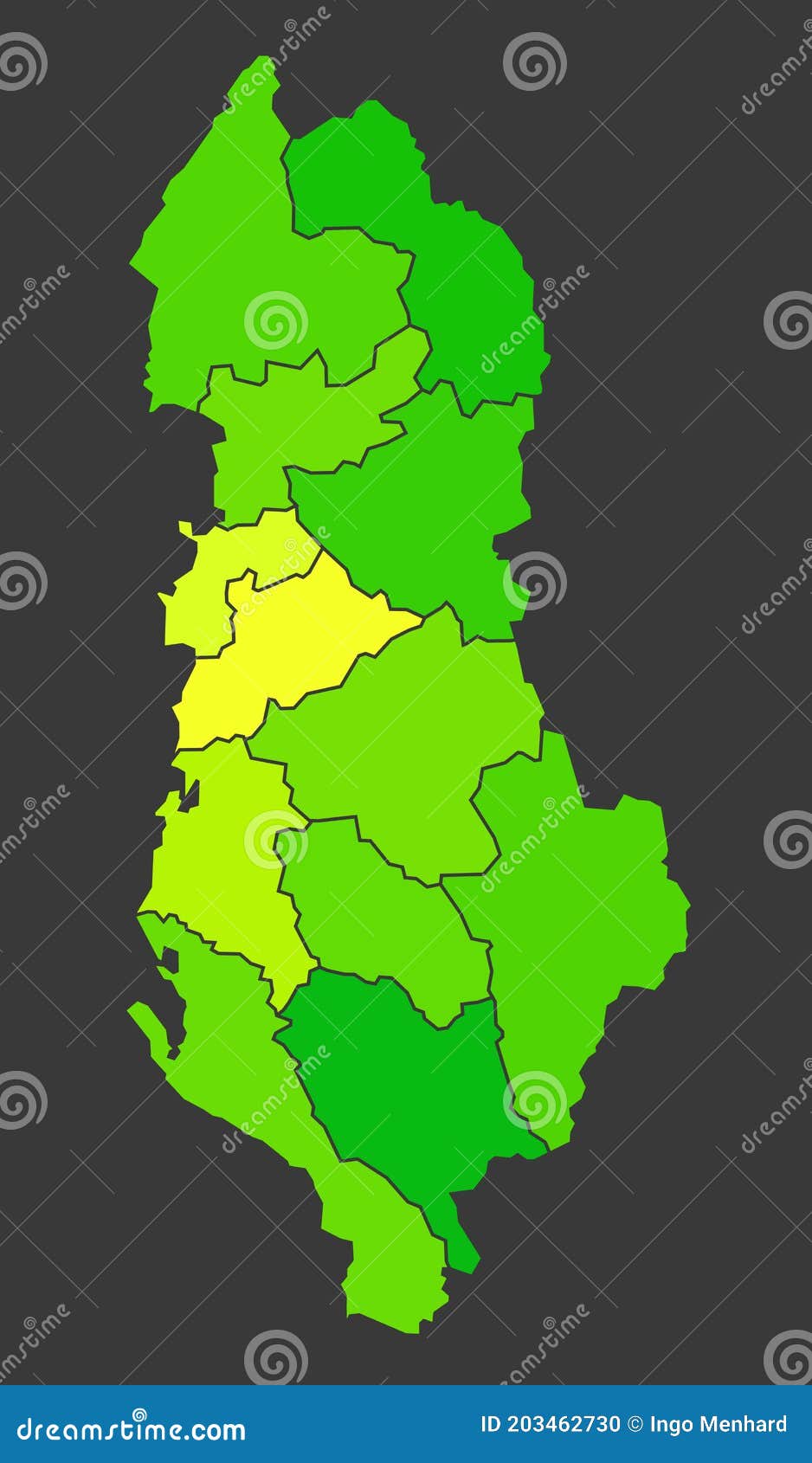 Albania Population Heat Map As Color Density Illustration Stock ... Albania Population Heat Map As Color Density Illustration Stock ...