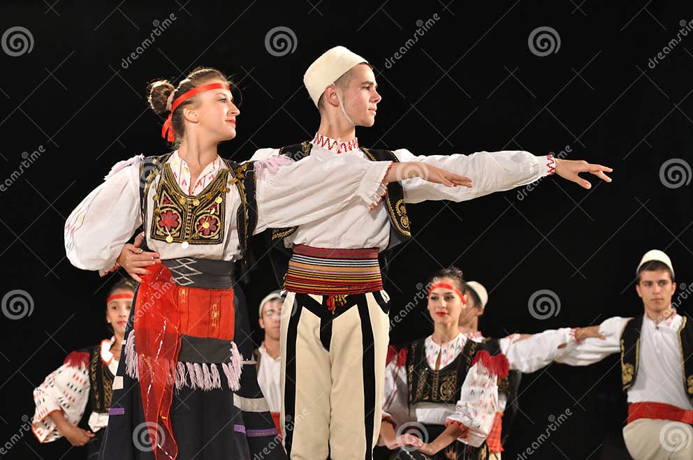 Albanian folklore editorial photography. Image of celebrate - 21160277