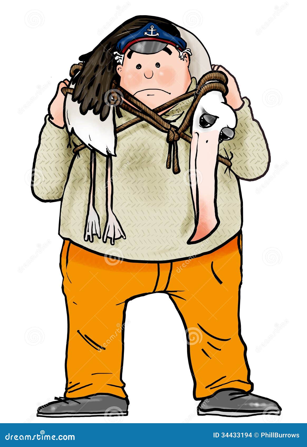 Albatross 001 Vector Illustration | CartoonDealer.com #10319328