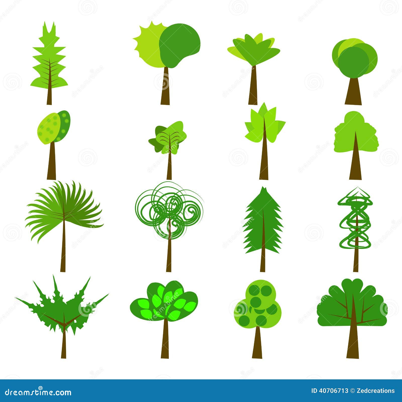 Albero Logo Elements illustrazione vettoriale. Illustrazione di ...
