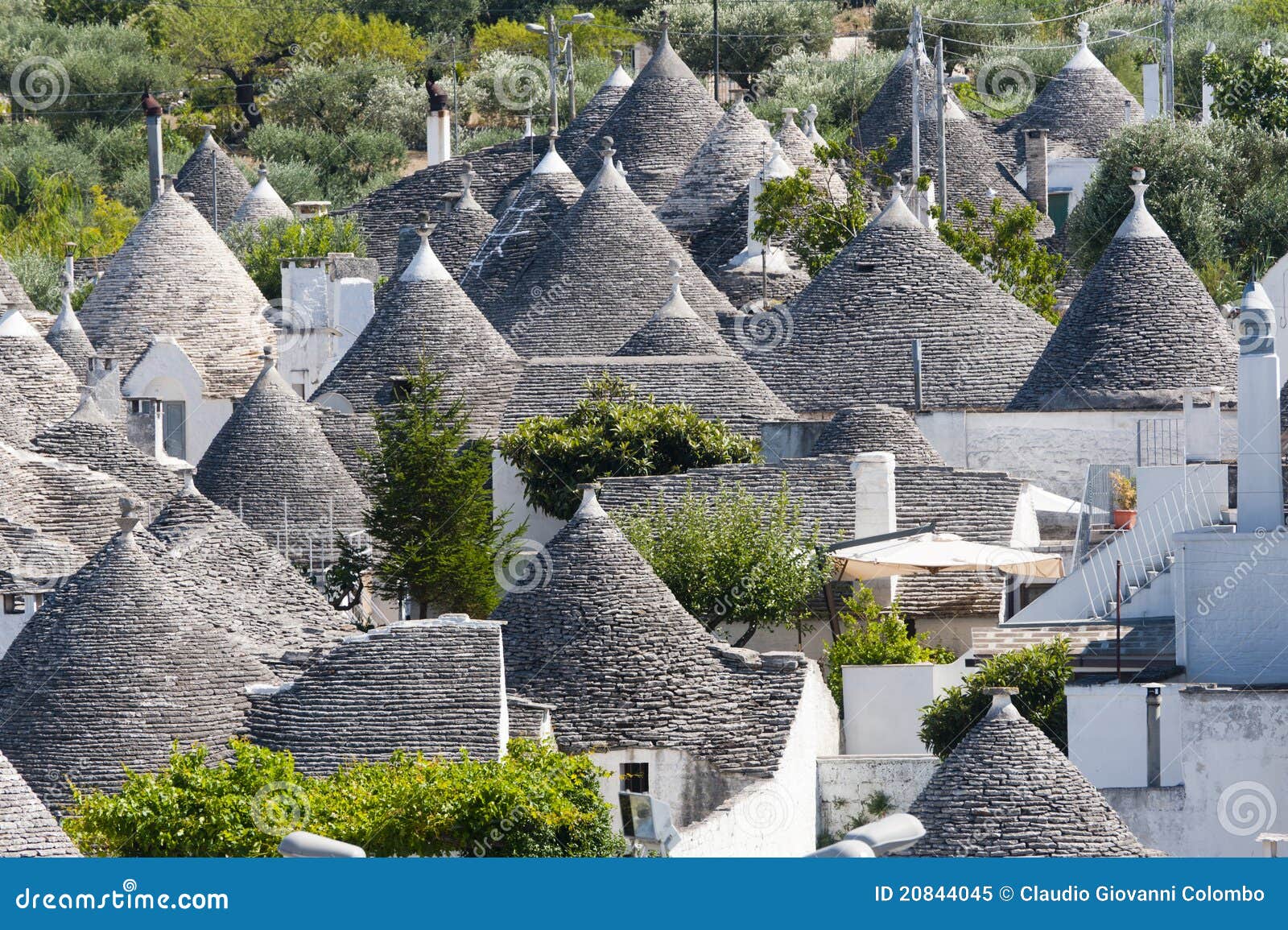 Alberobello (Apulia, Italy): the City of Trulli Stock Image - Image of ...