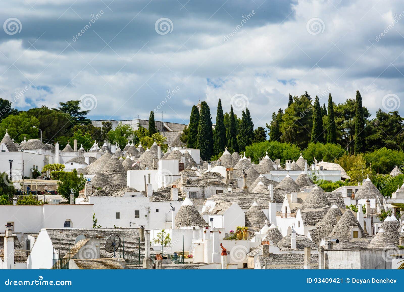 Alberobello, Puglia, Italy editorial photo. Image of conical - 93409421