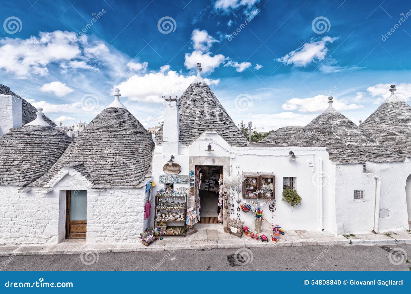 Alberobello Trulli - Classic Homes Stock Photo - Image of typical ...