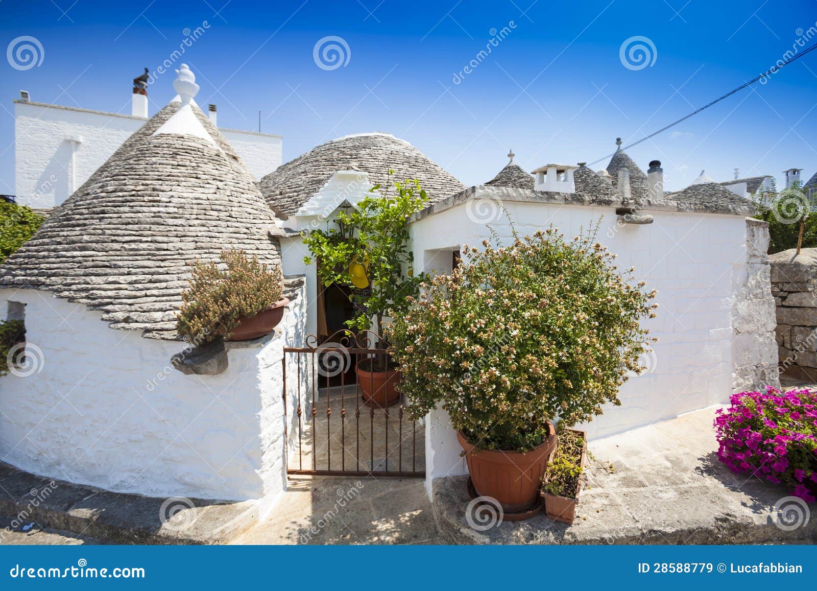 Alberobello Trulli Italy Village Stock Image - Image of place ...