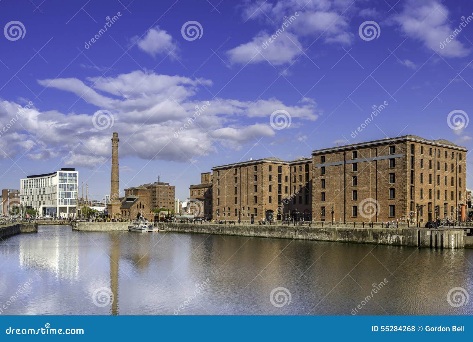 Albert Dock on Liverpool Waterfront Stock Photo - Image of liverpools ...
