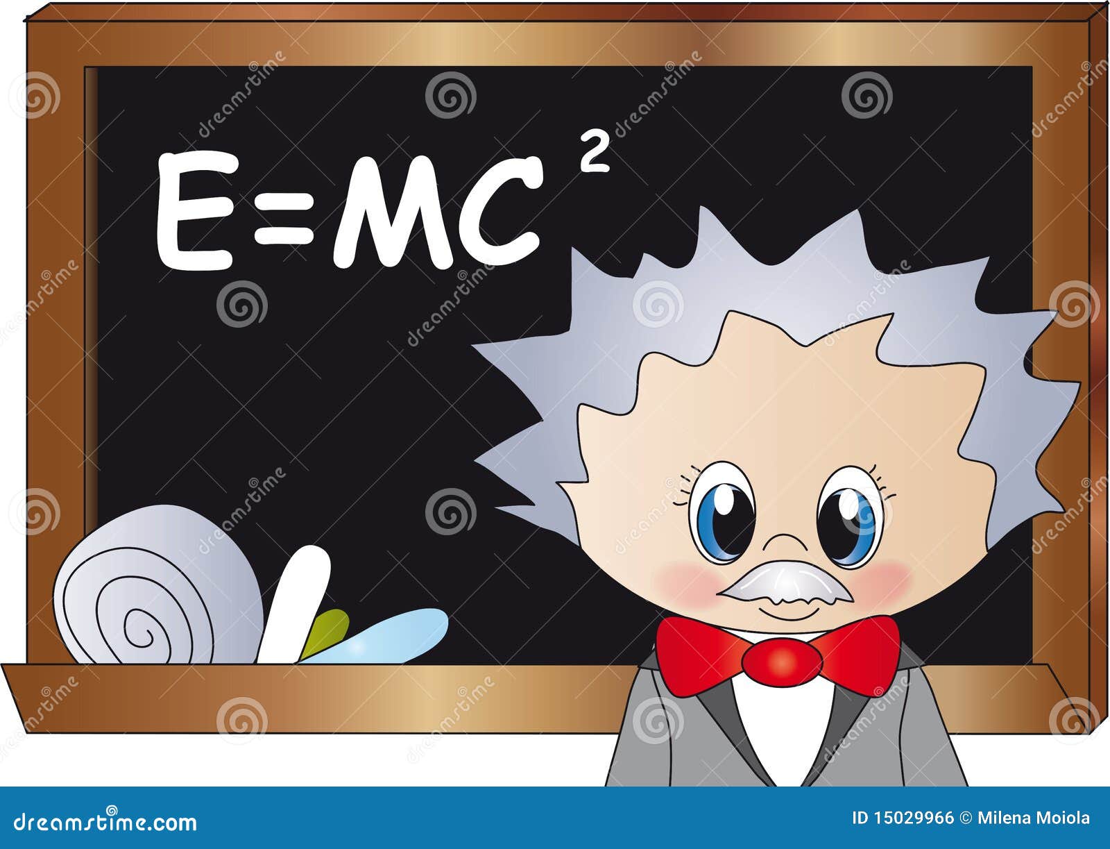 Albert einstein stock illustration. Illustration of mathematical - 15029966