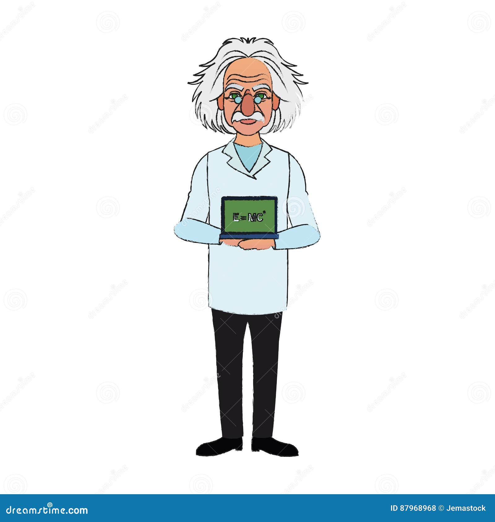 Albert einstein icon image stock illustration. Illustration of albert ...