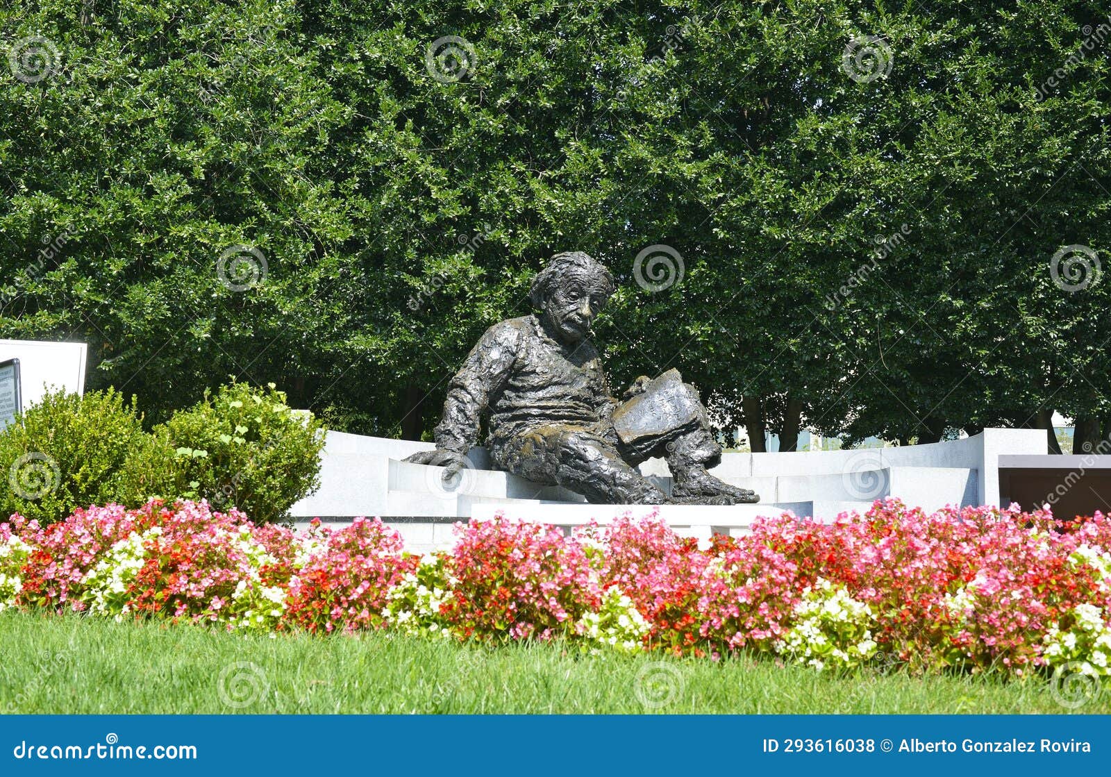 Albert Einstein Monument at the National Academy of Sciences ...