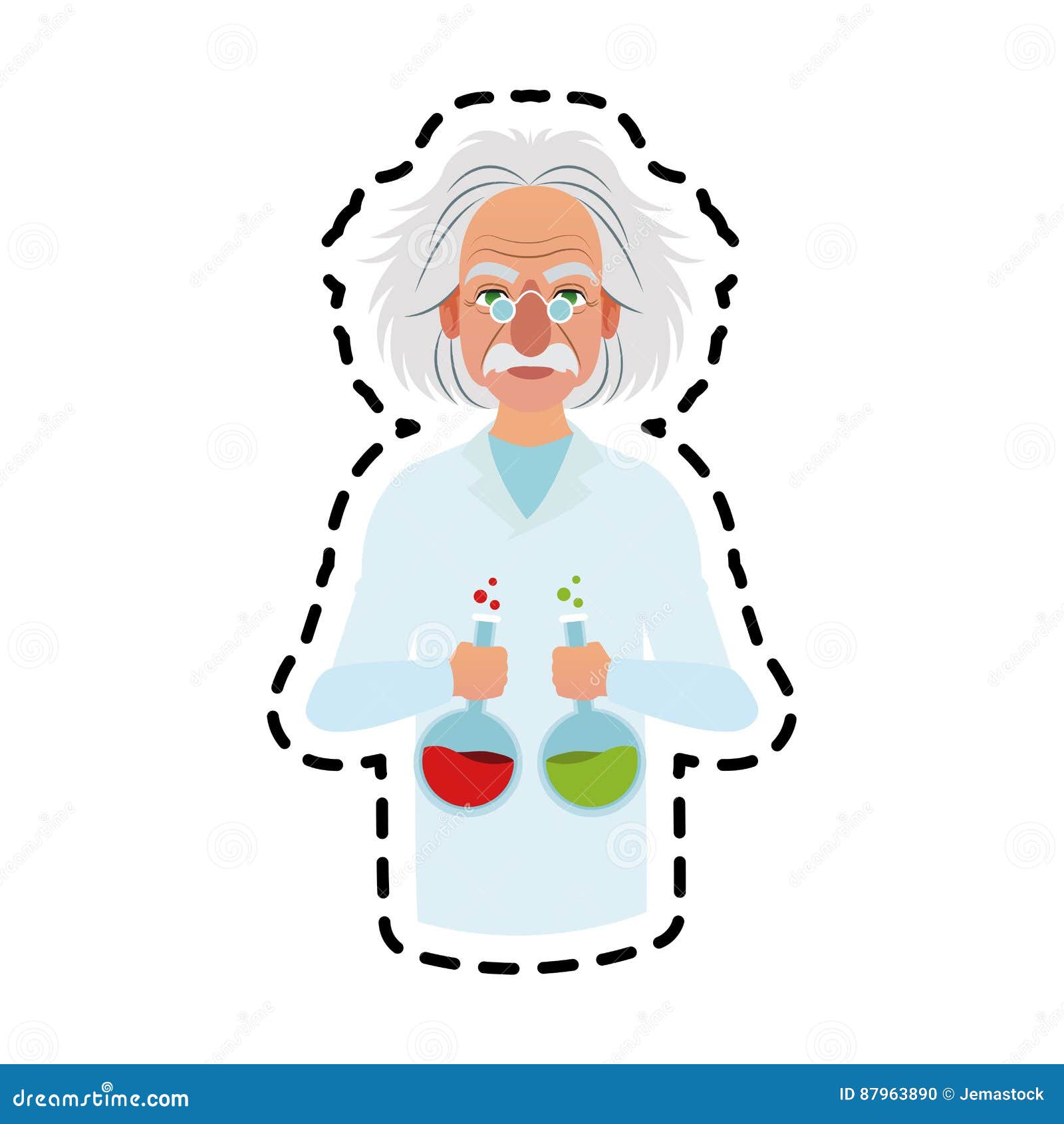 Albert Einstein Symbolsbild Stock Illustrationer - Illustration av ...