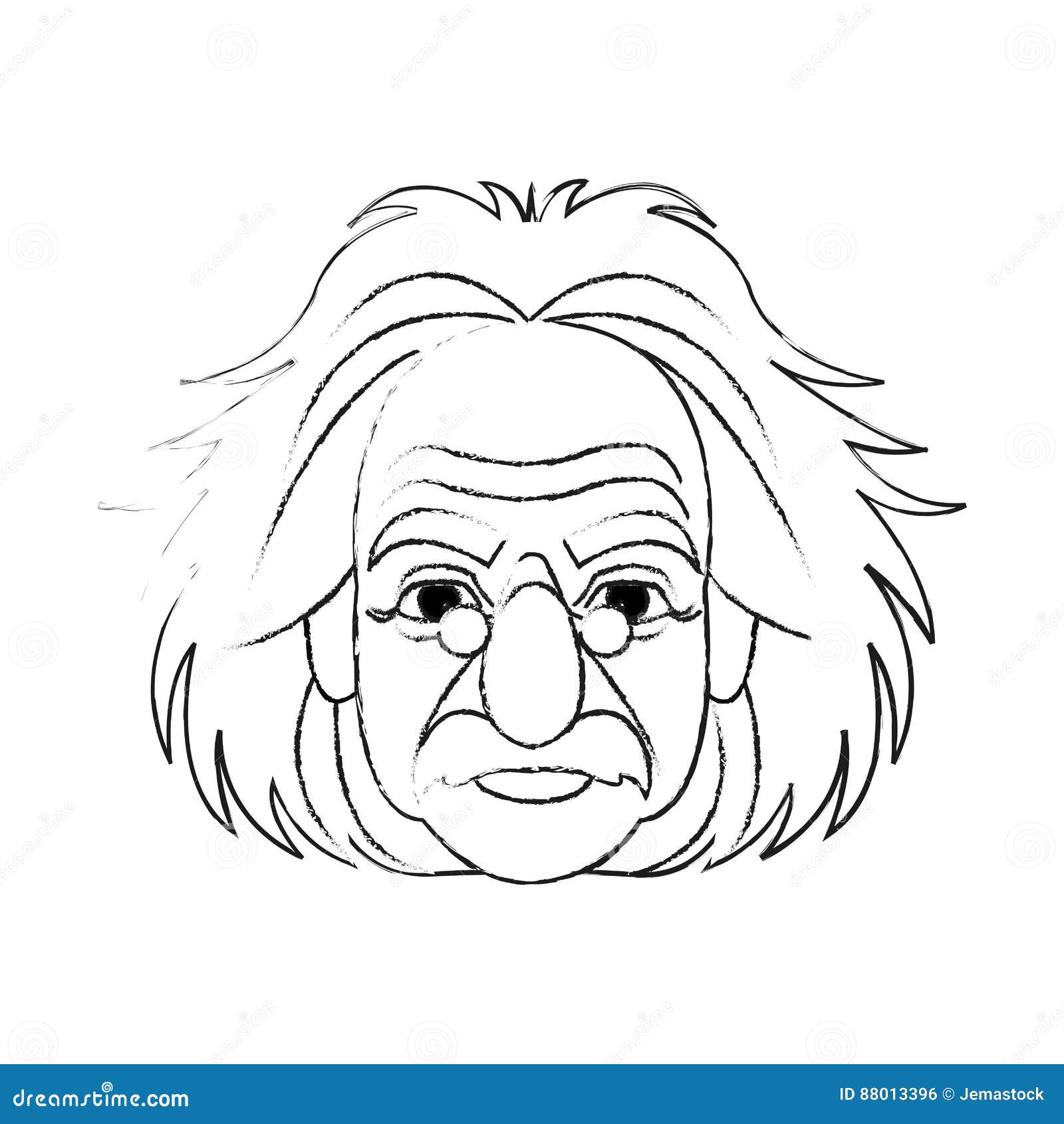 Albert Einstein Symbolsbild Stock Illustrationer - Illustration av ...