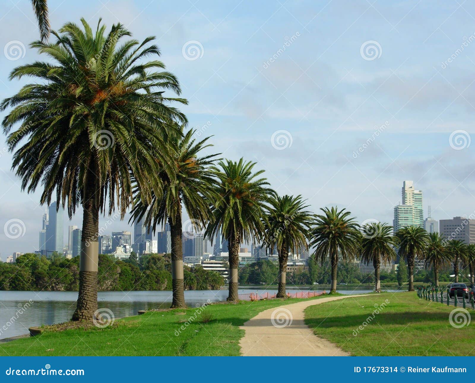 Albert Park in Melbourne stock photo. Image of albert - 17673314