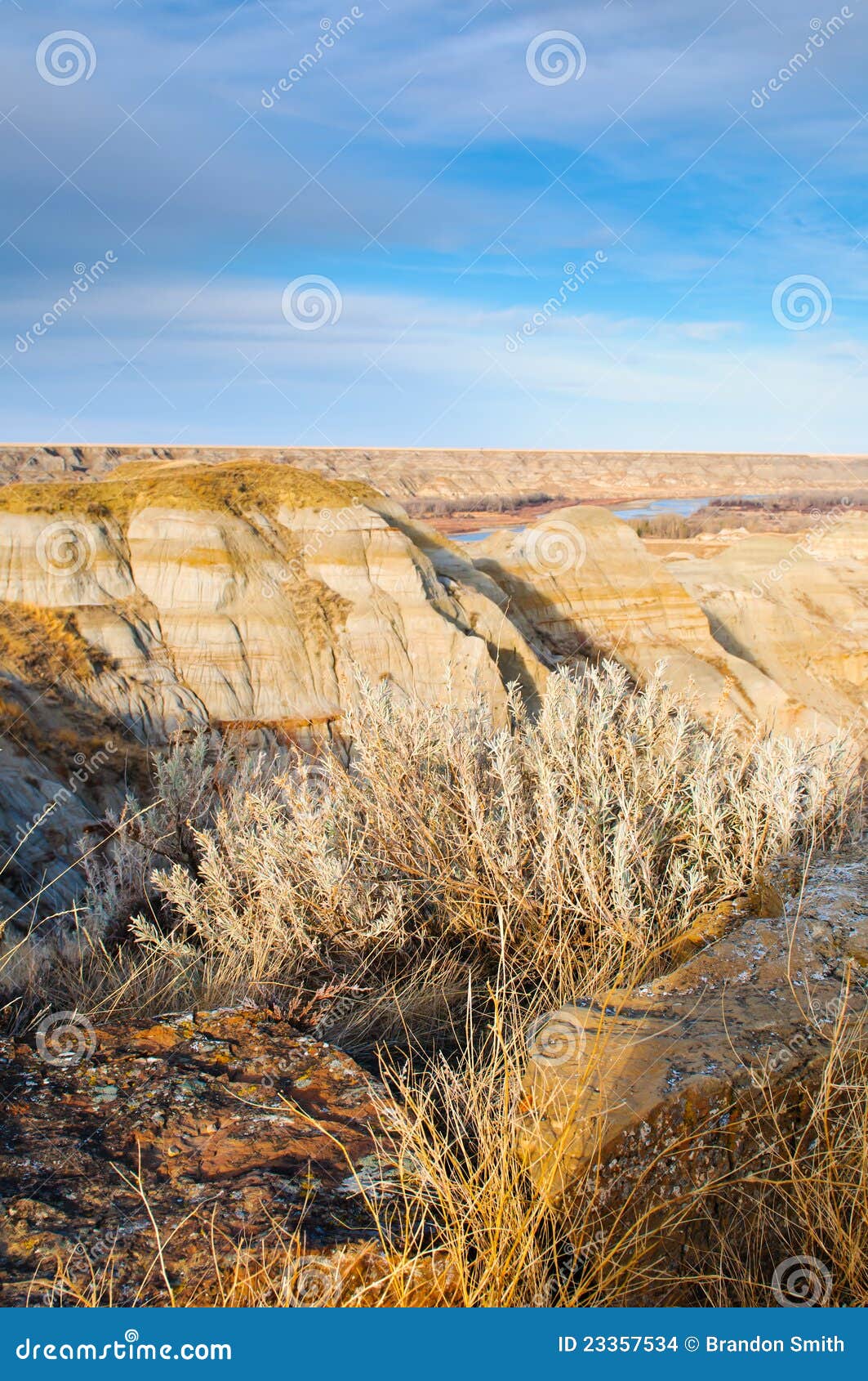 Alberta Badlands stock photo. Image of erosion, scenery - 23357534