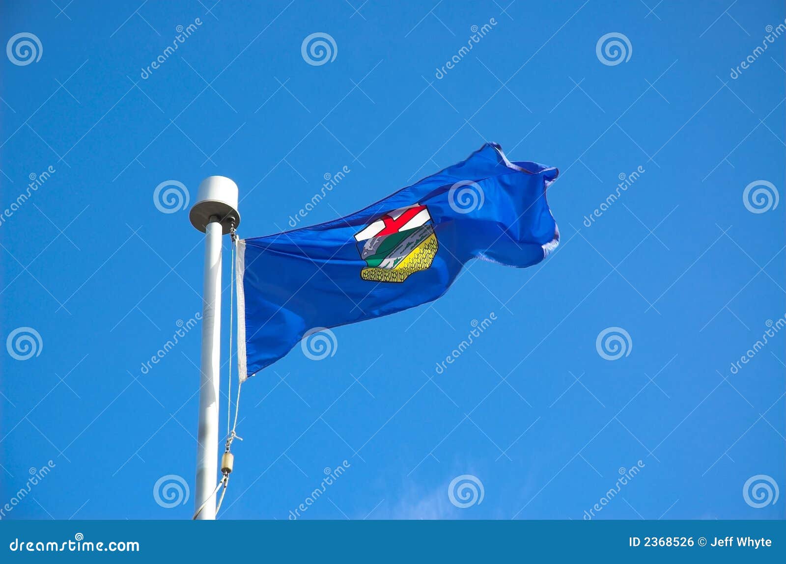 Alberta Flag stock photo. Image of patriotic, emblem, waving - 2368526