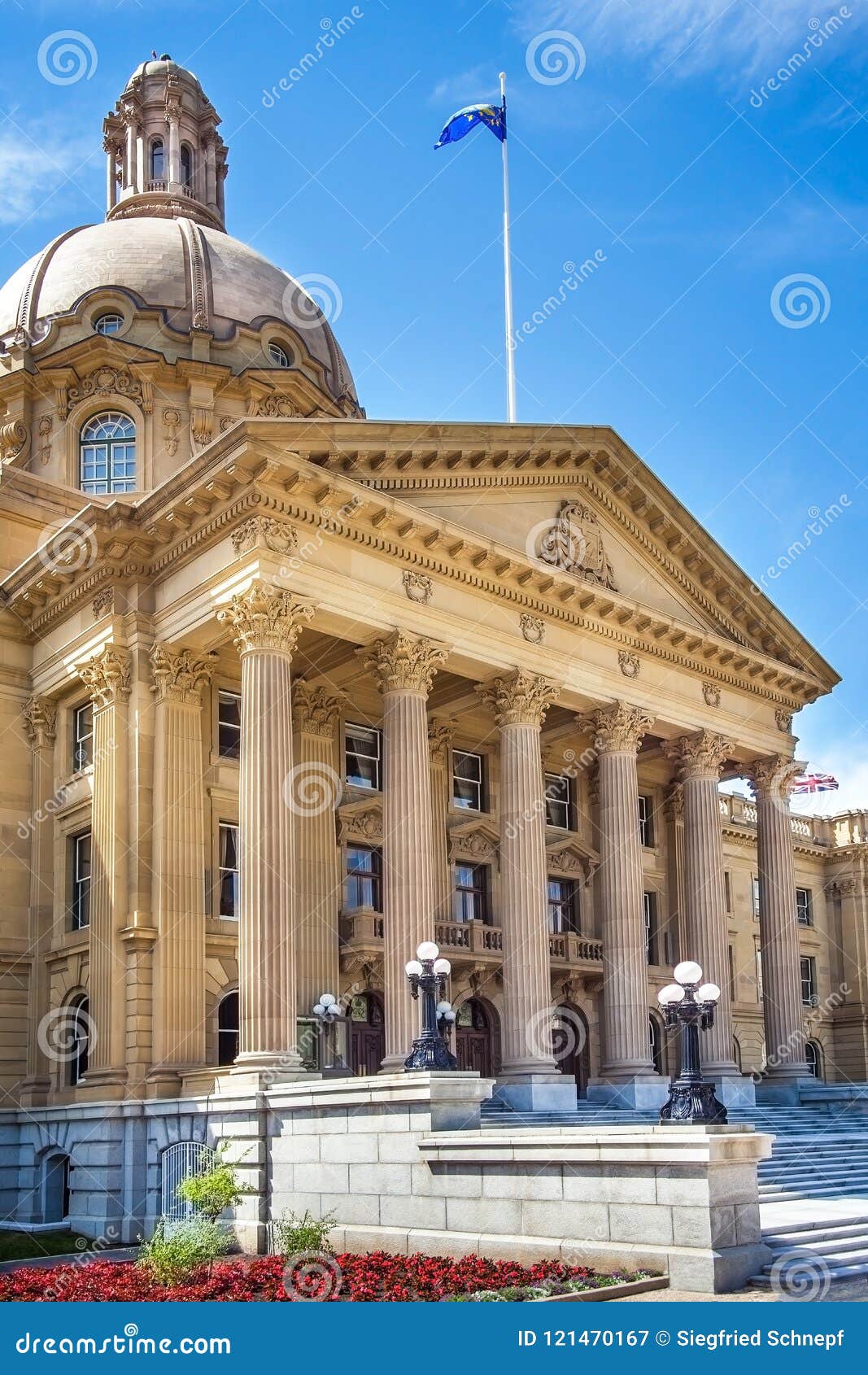 Alberta Legislature Building Edmonton Canada Stock Image - Image of ...