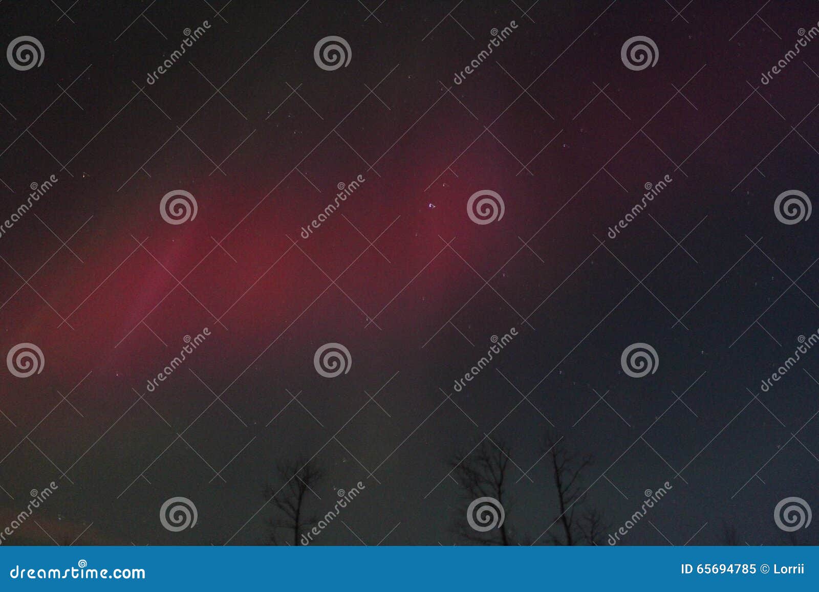 Alberta Northern Lights - Red Stock Image - Image of swirls, green ...