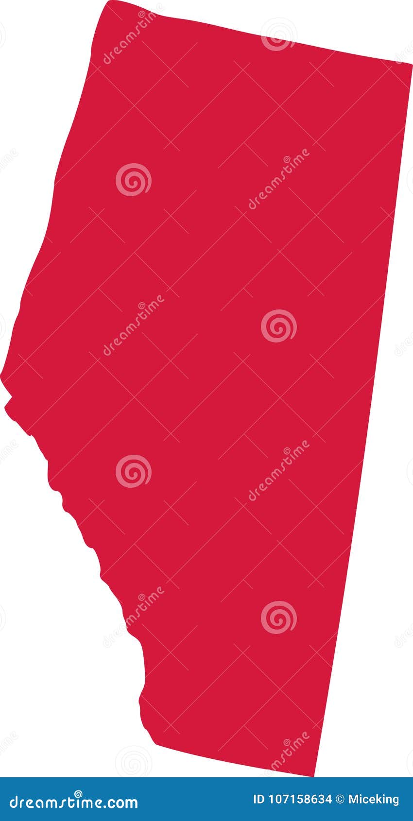 Alberta province of canada stock vector. Illustration of white - 107158634