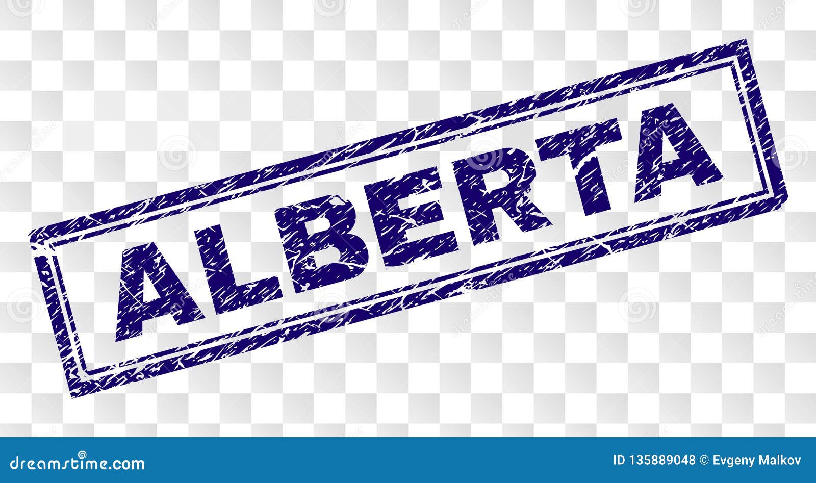 Grunge ALBERTA Rectangle Stamp Stock Vector - Illustration of design ...