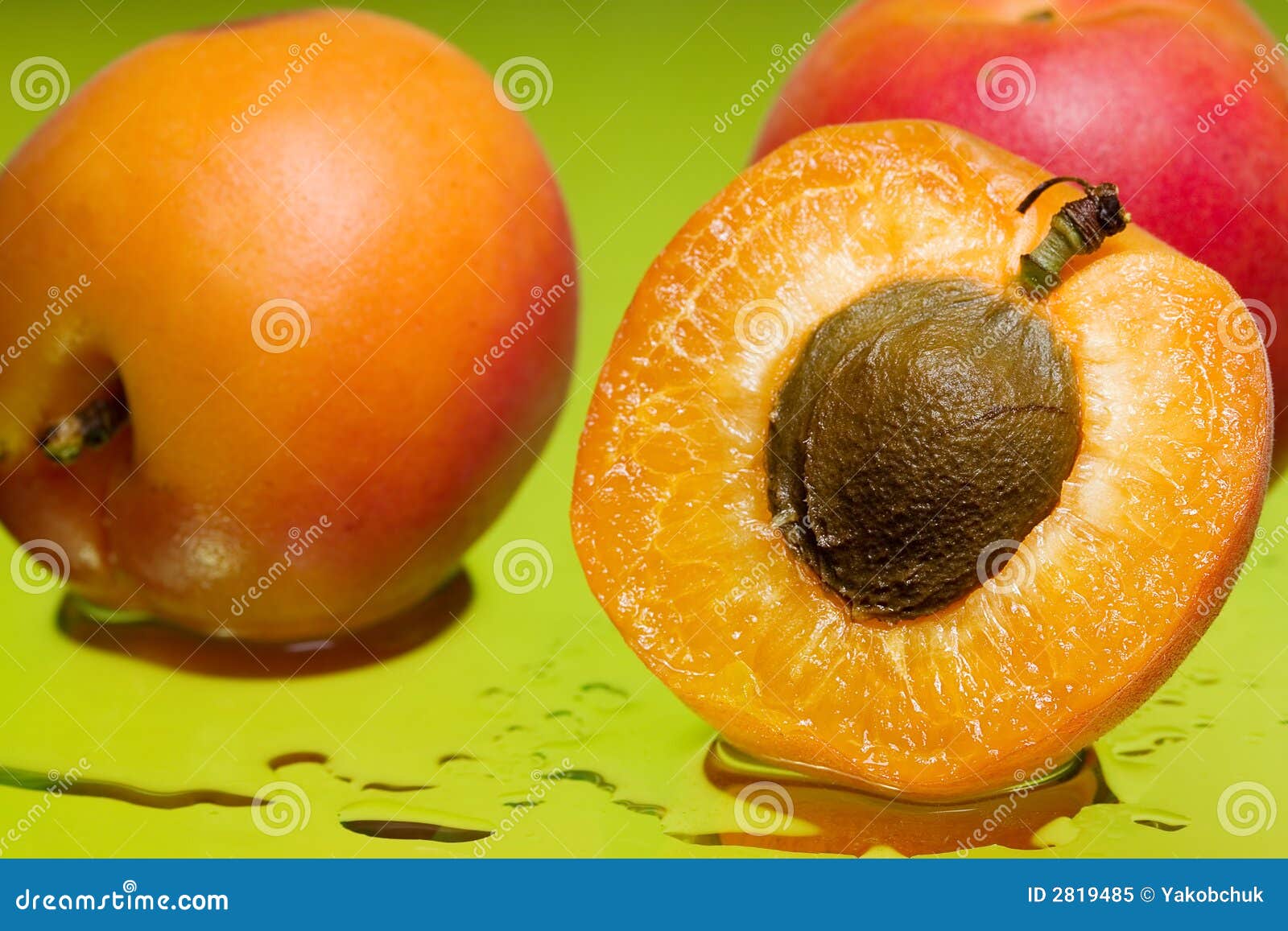 Albicocca immagine stock. Immagine di verde, particolare - 2819485