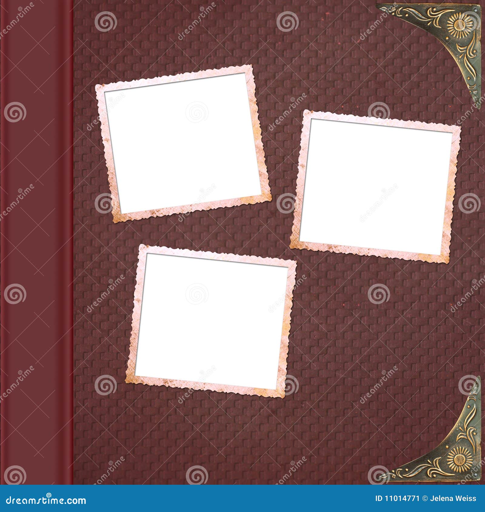 Album cover with frame stock illustration. Illustration of card - 11014771