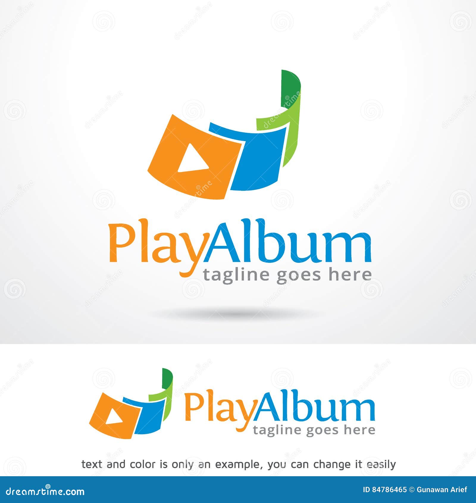 Album Logo Template Design Vector De Jeu Illustration de Vecteur ...