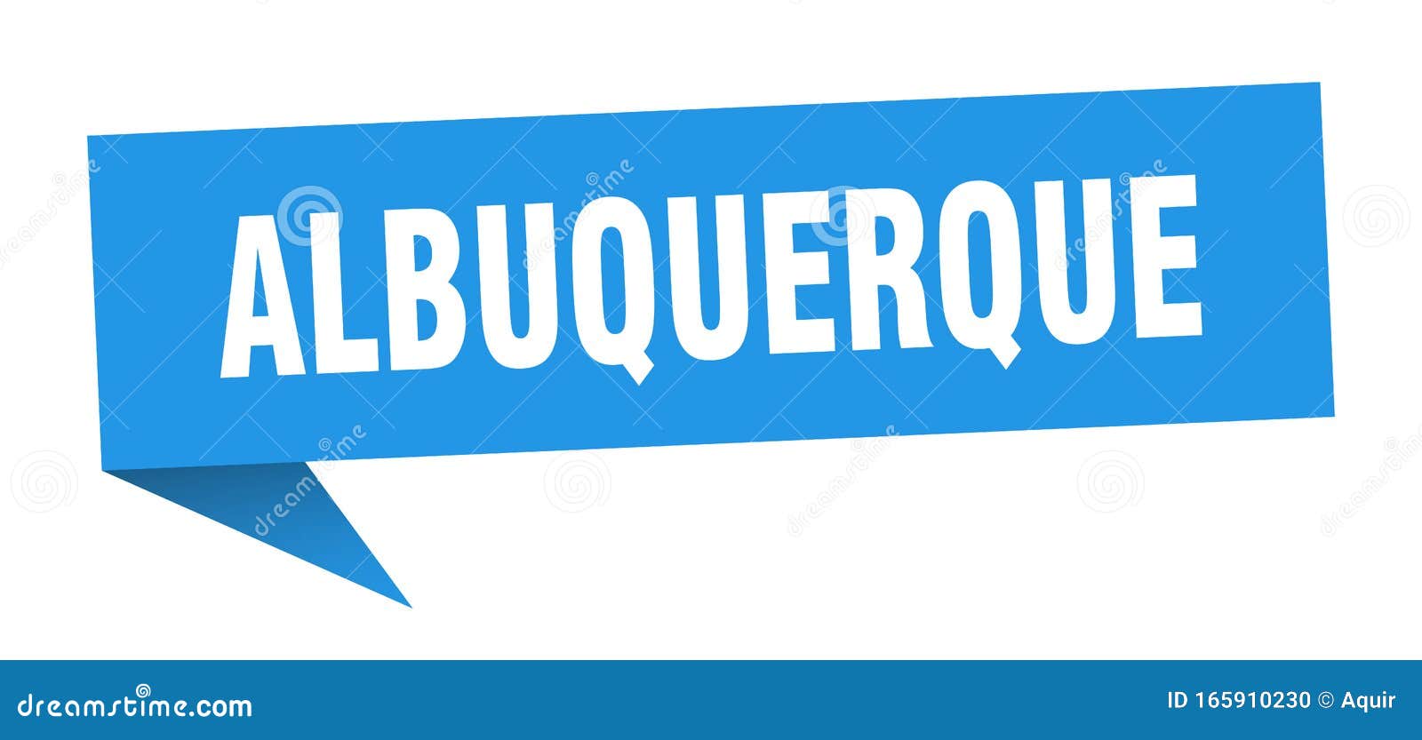 Albuquerque Sticker. Albuquerque Signpost Pointer Sign Stock Vector ...