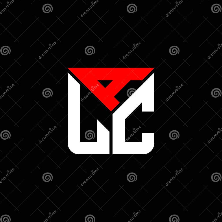ALC Letter Logo Creative Design with Vector Graphic Stock Vector ...