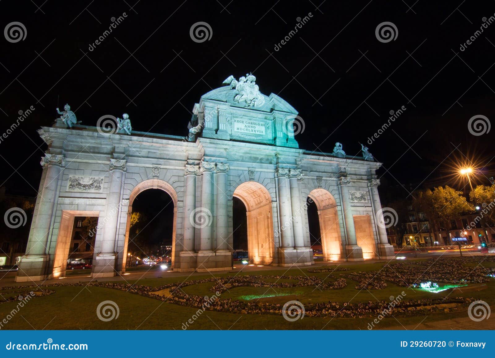 Alcala gate stock photo. Image of gate, european, madrid - 29260720