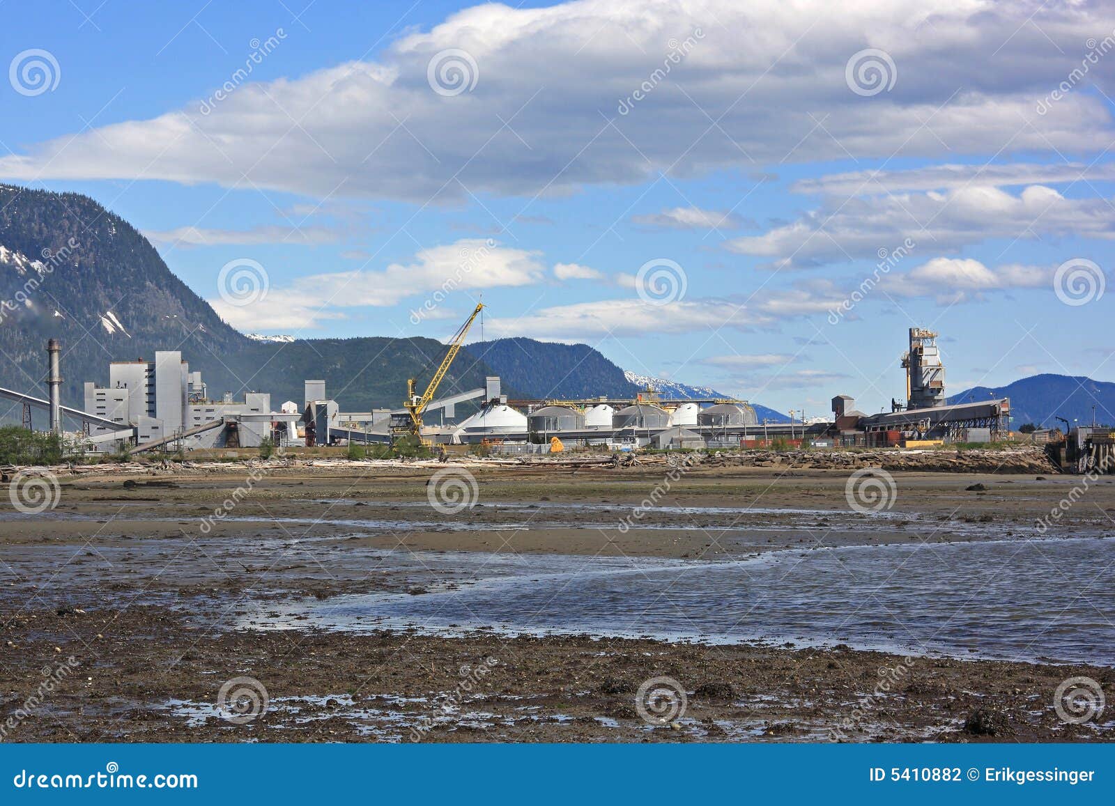 Alcan Smelter in Kitimat, BC Stock Photo - Image of tower, site: 5410882