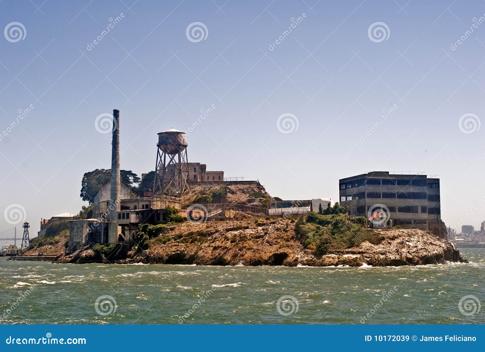 Alcatraz stock image. Image of prison, island, ocean - 10172039