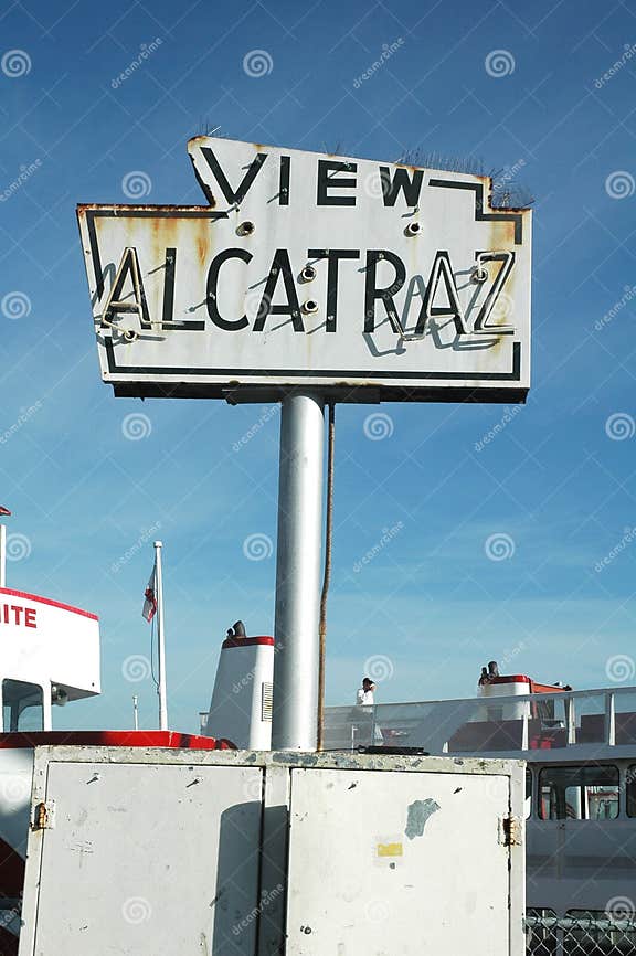 Alcatraz stock photo. Image of prison, symbols, landmark - 5459386