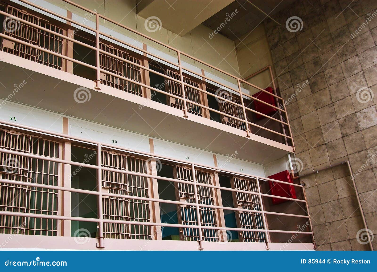 Alcatraz Cells stock photo. Image of room, regret, bars - 85944