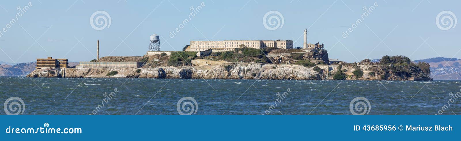 Alcatraz island stock photo. Image of tourist, architecture - 43685956