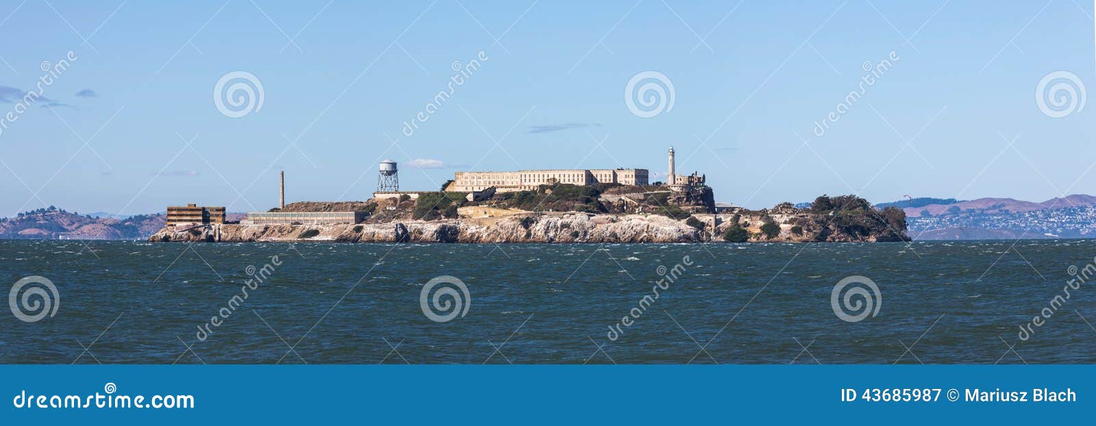 Alcatraz island stock image. Image of ocean, america - 43685987