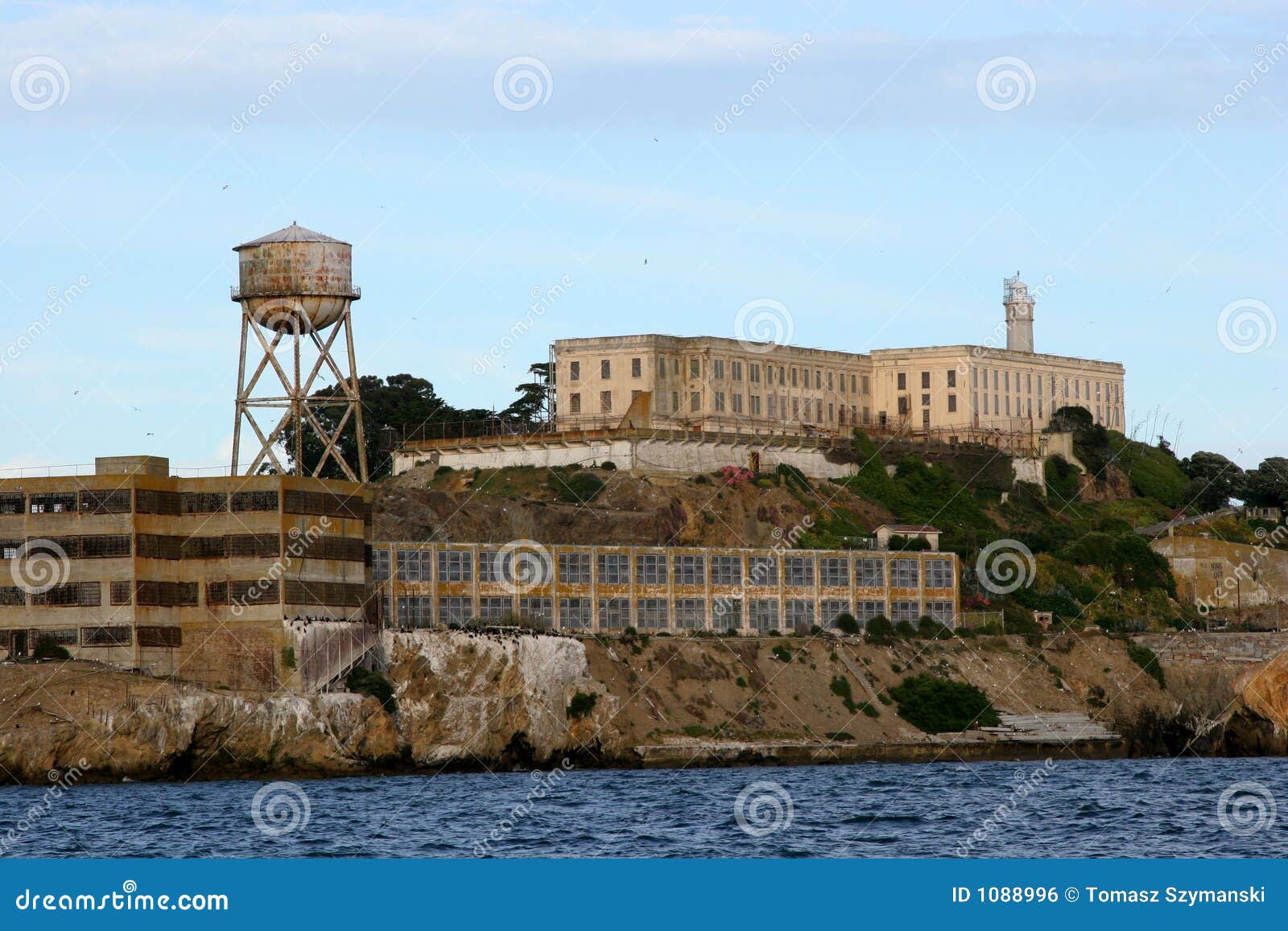 Alcatraz Island, San Francisco, California. Stock Photo - Image of ...
