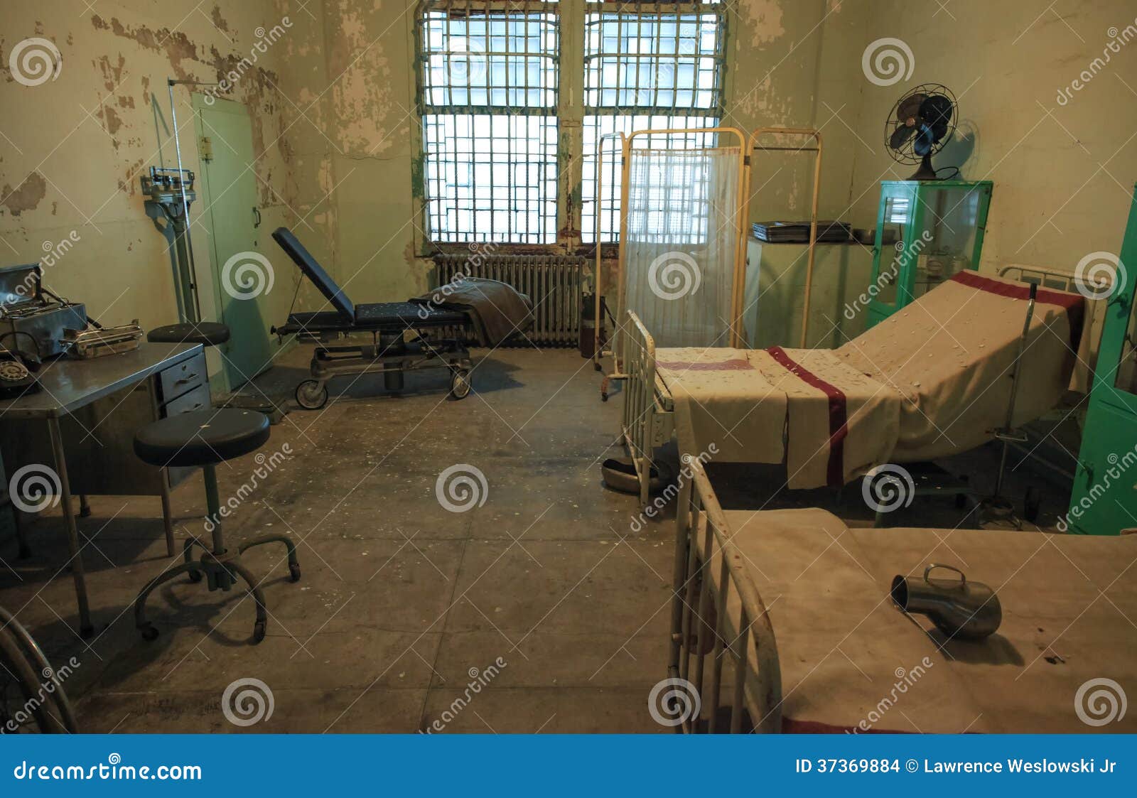 Alcatraz - Ospedale Ward Room Fotografia Stock - Immagine di generalità ...