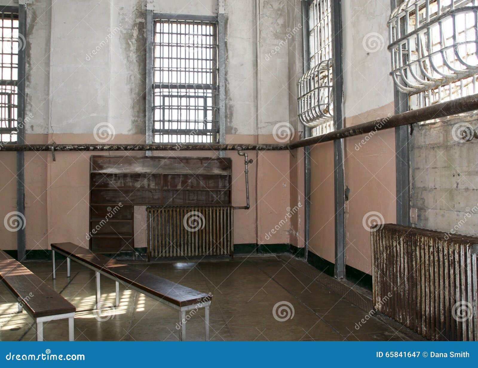 Alcatraz stock image. Image of windows, room, prison - 65841647