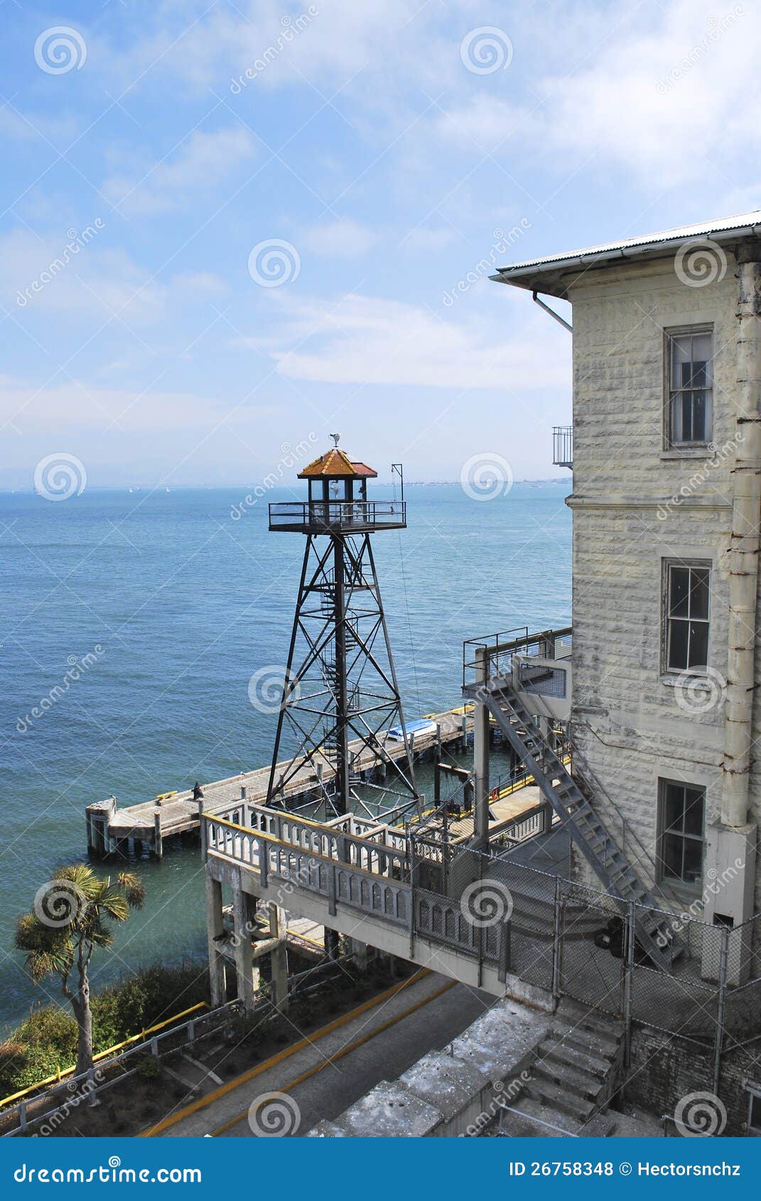 Alcatraz Watchtower Royalty-Free Stock Image | CartoonDealer.com #26758348
