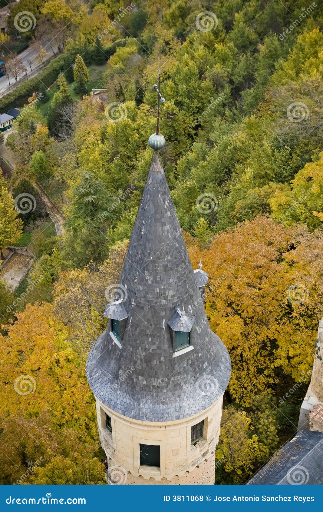 Alcazar tower stock photo. Image of beauty, scenics, built - 3811068