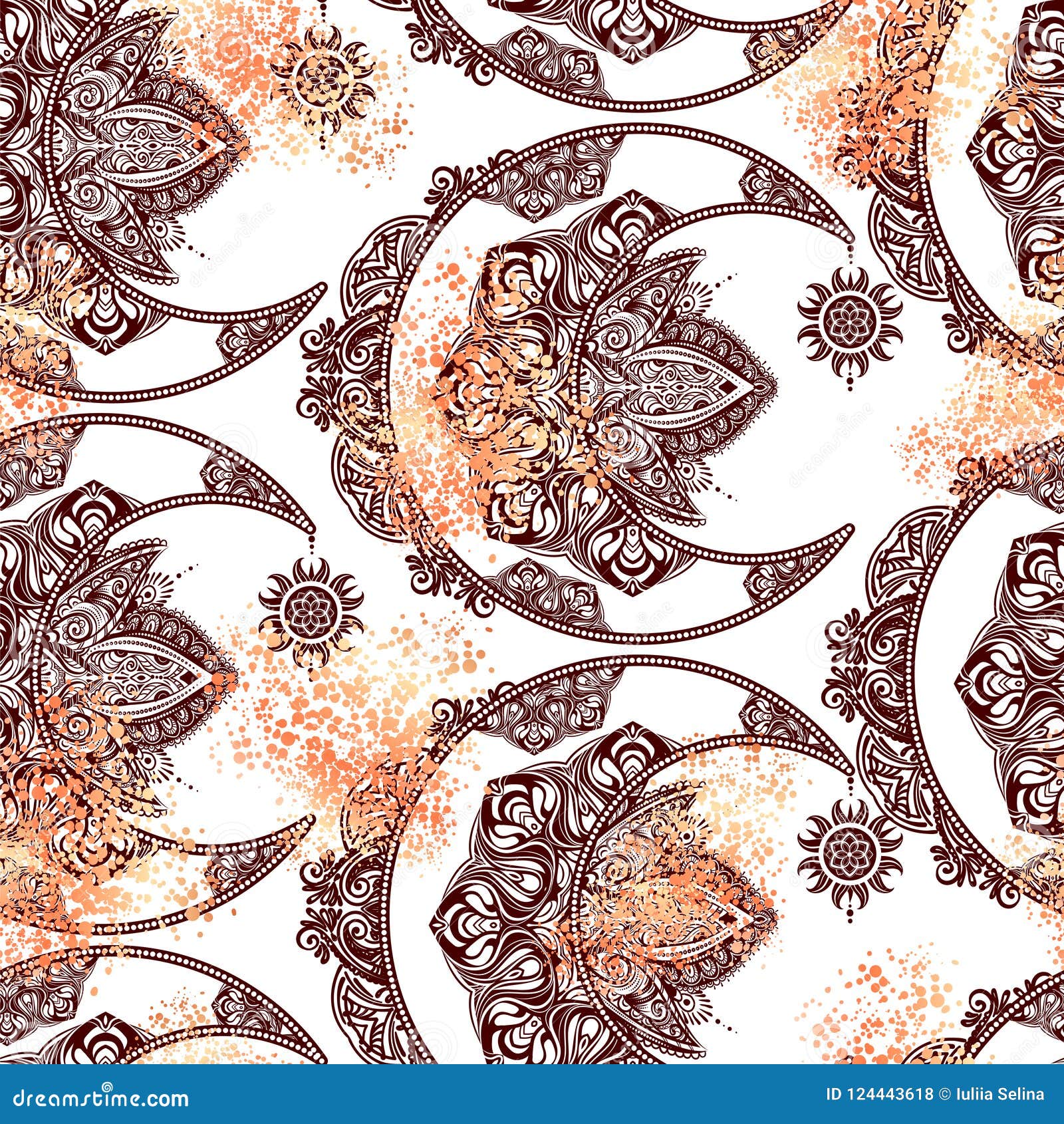 Alchemy moon sun stock vector. Illustration of drawing - 124443618