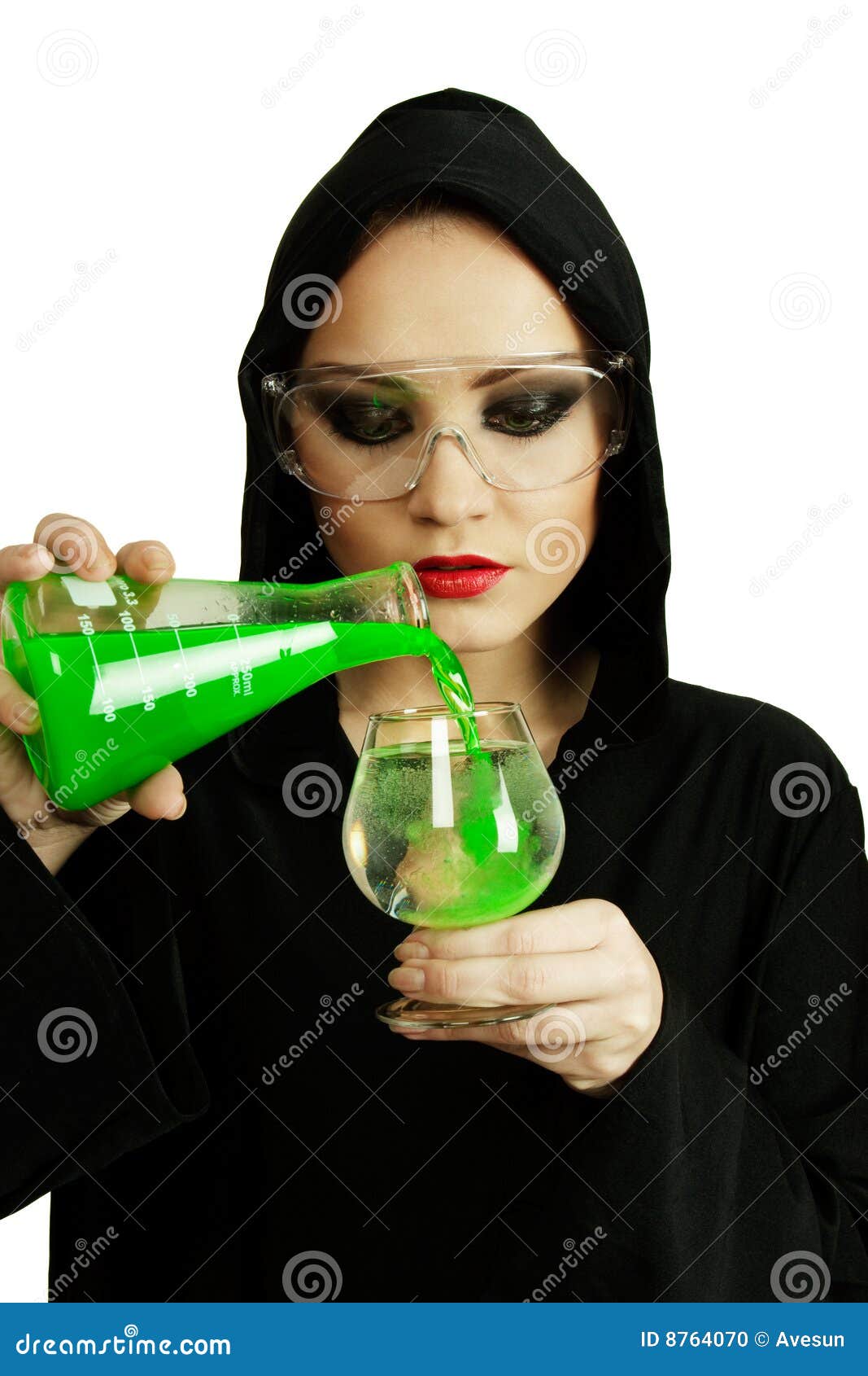 Alchemy poisoner stock photo. Image of death, adult, portrait - 8764070