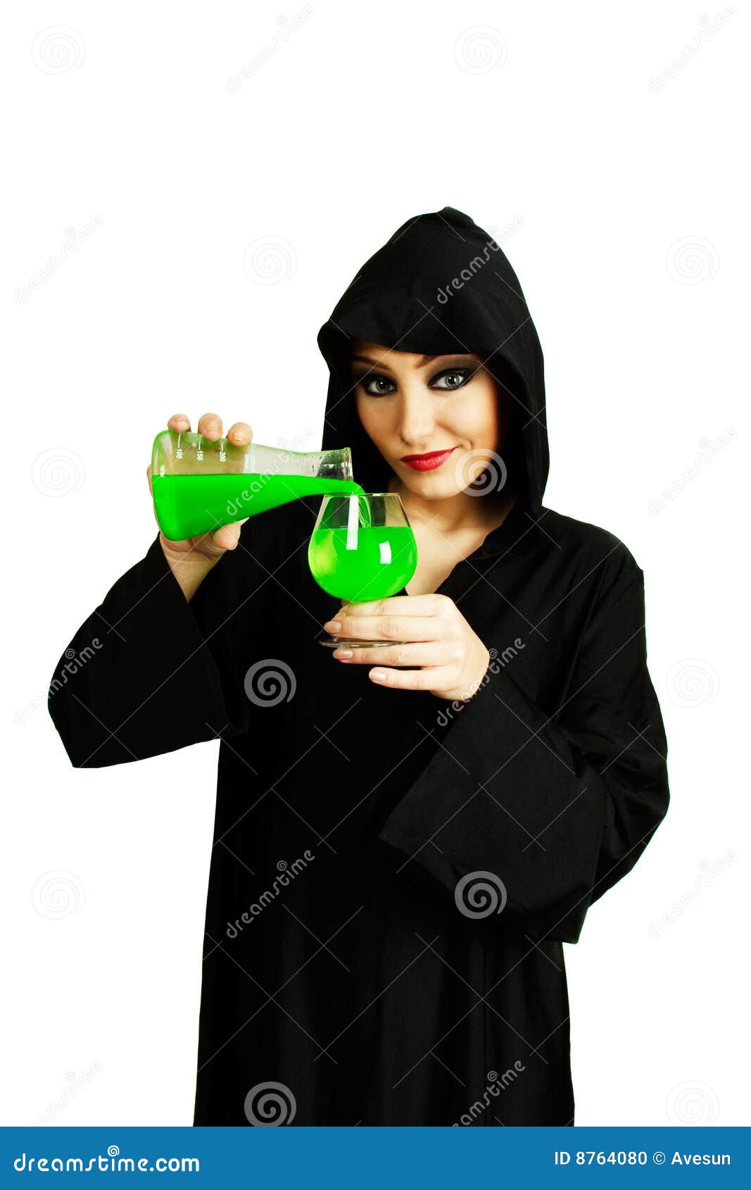 Alchemy poisoner stock photo. Image of portrait, poison - 8764080