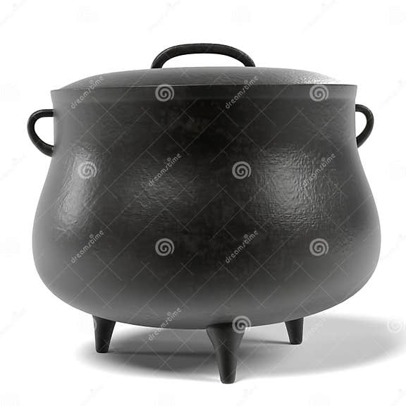 Alchemy pot stock illustration. Illustration of renderings - 70615965