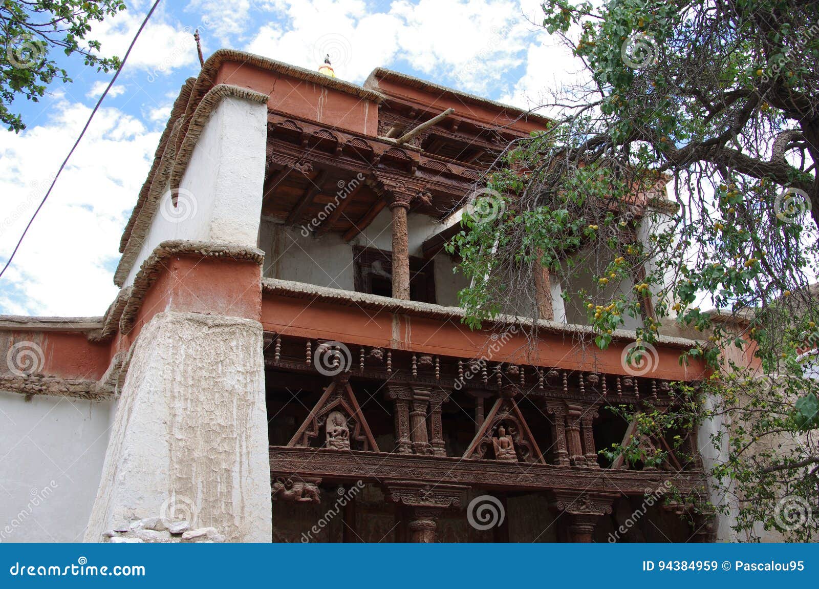 Alchi Monastery in Ladakh, India Stock Image - Image of architecture ...