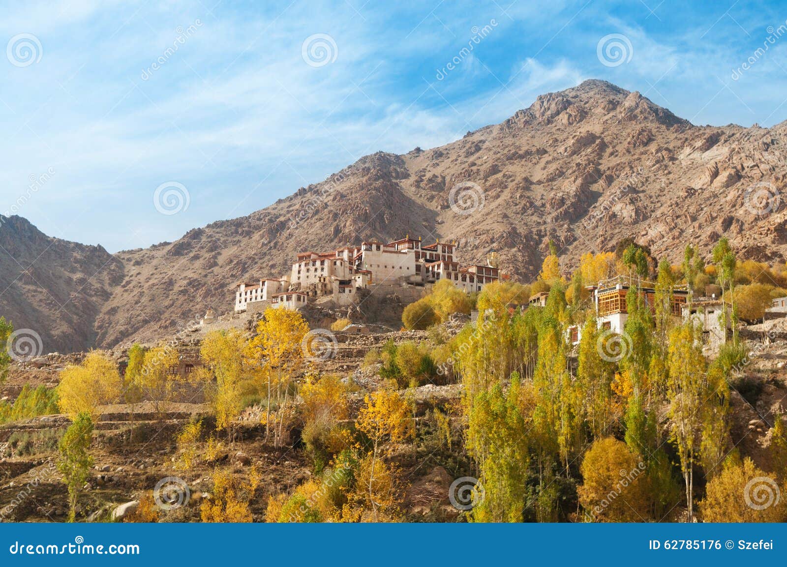 Alchi Monastery in Leh stock photo. Image of monastery - 62785176